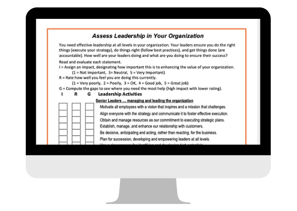 Leadership Assessment Download - Mahoney Performance Institute